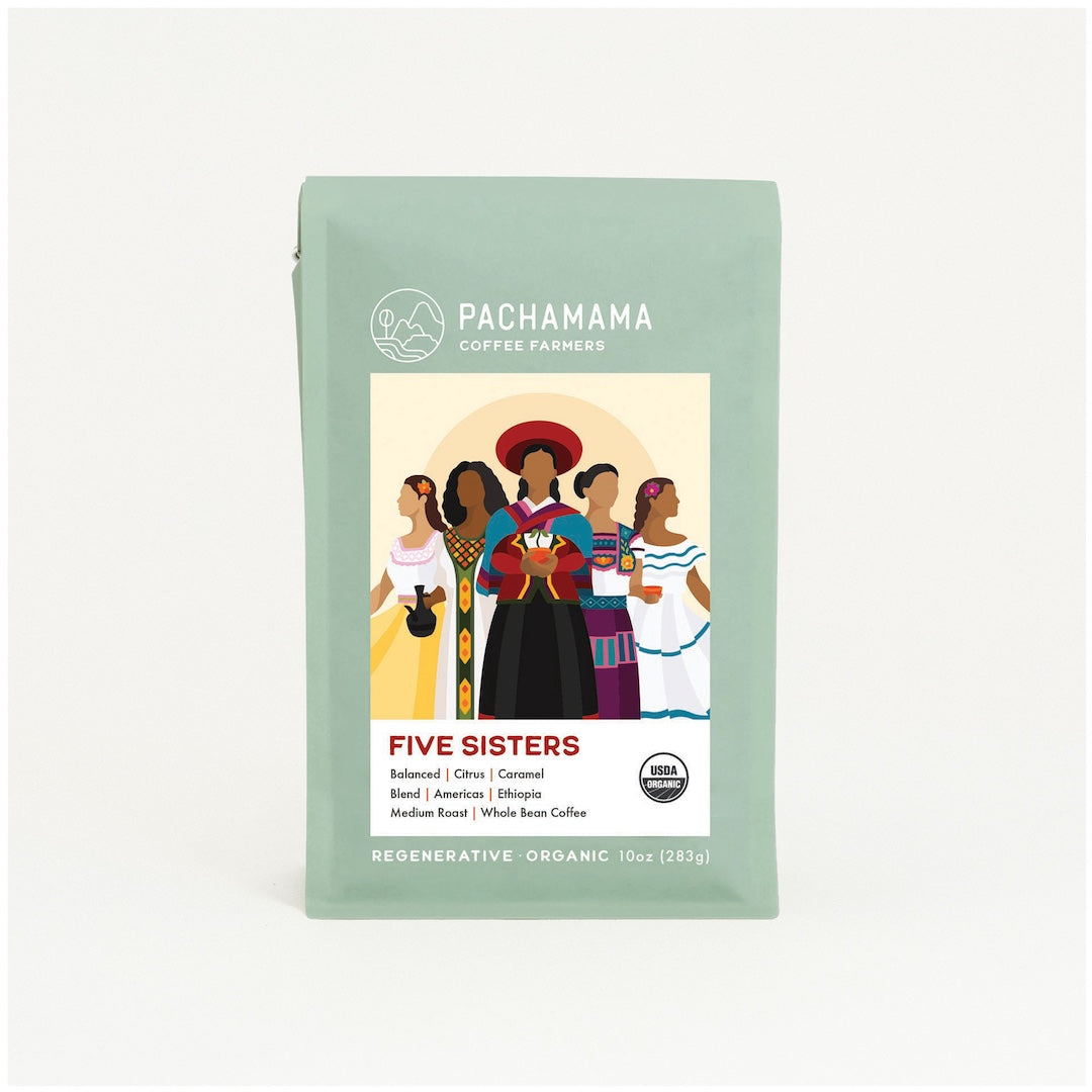 Five Sisters Blend | Medium Roast Coffee | 100% Farmer Owned ...